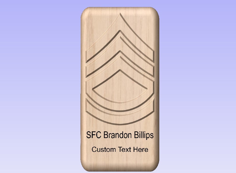 Army Rank Plaques | McFarlan Made
